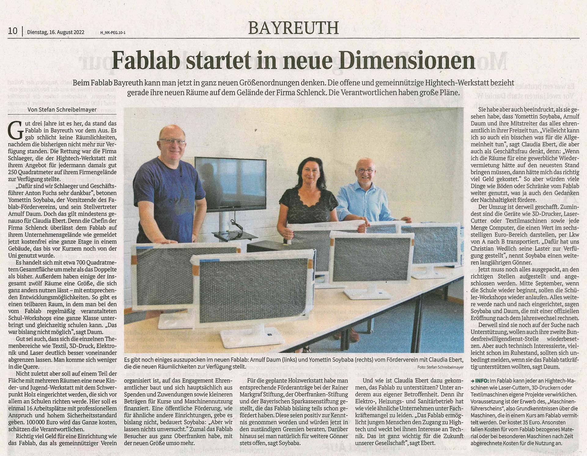 Presseberichte